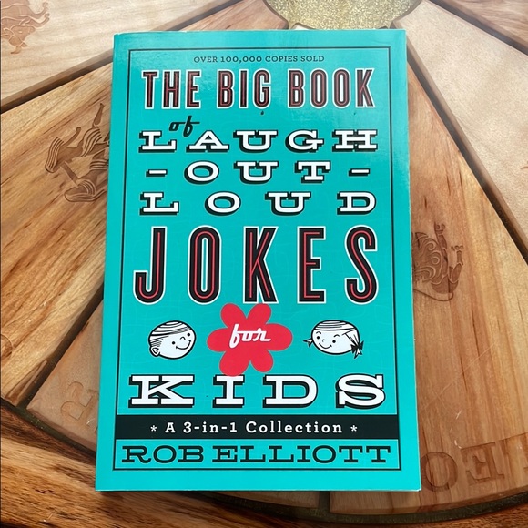 Toys | Big Book Of Laughoutloud Jokes For Kids By Rob Elliott | Poshmark